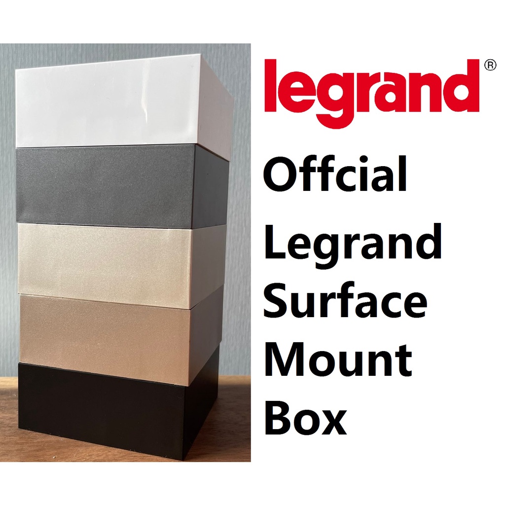 OFFICIAL LEGRAND Surface Mounting Box for Legrand Galion | Shopee Singapore