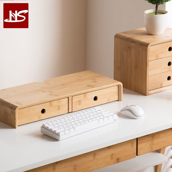 HS Desk Organiser Shelf The Computer Monitor Elevated Shelf Increases ...