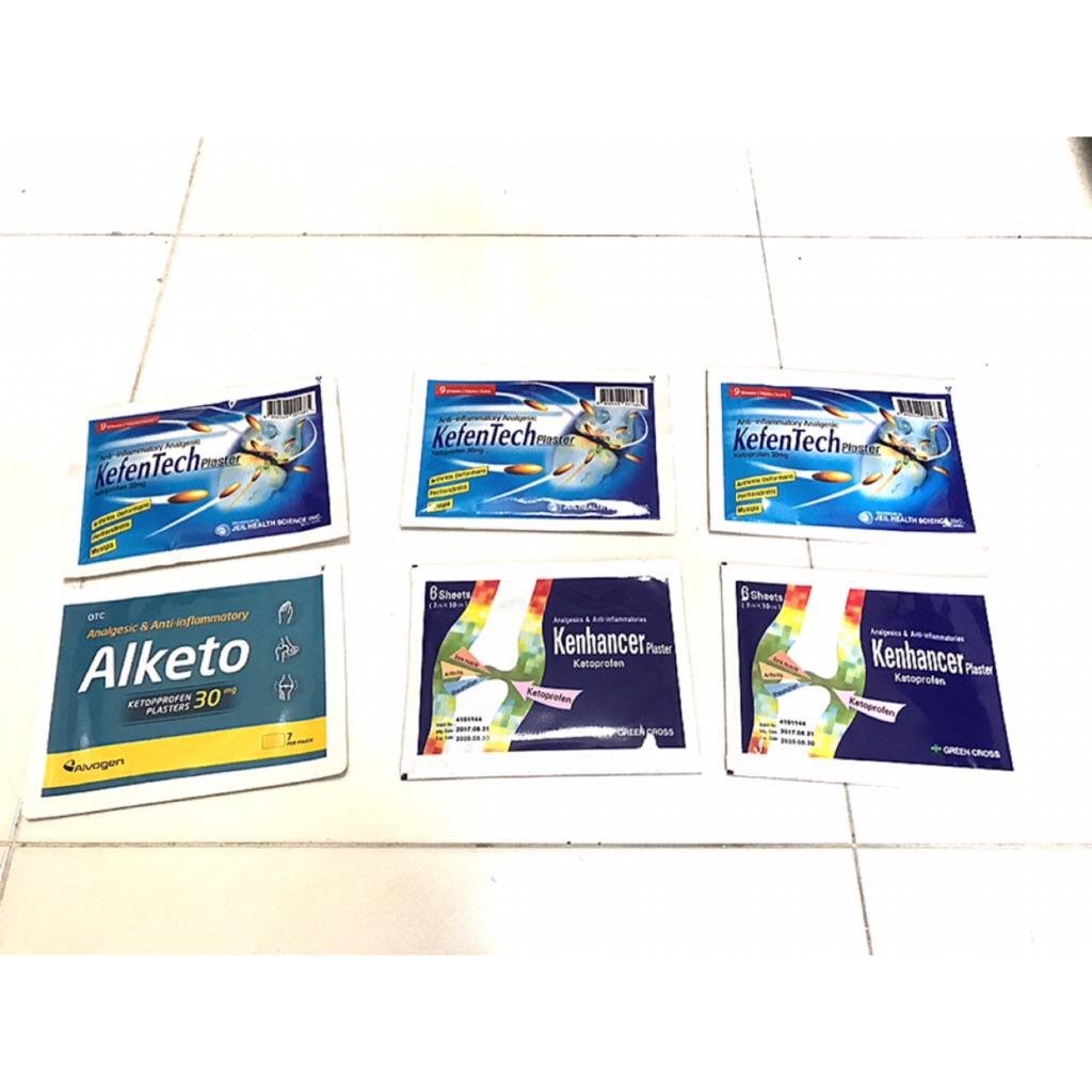 Bundle packs Kefentech & Kenhancer or Alketo Relief Plaster For $7 ...
