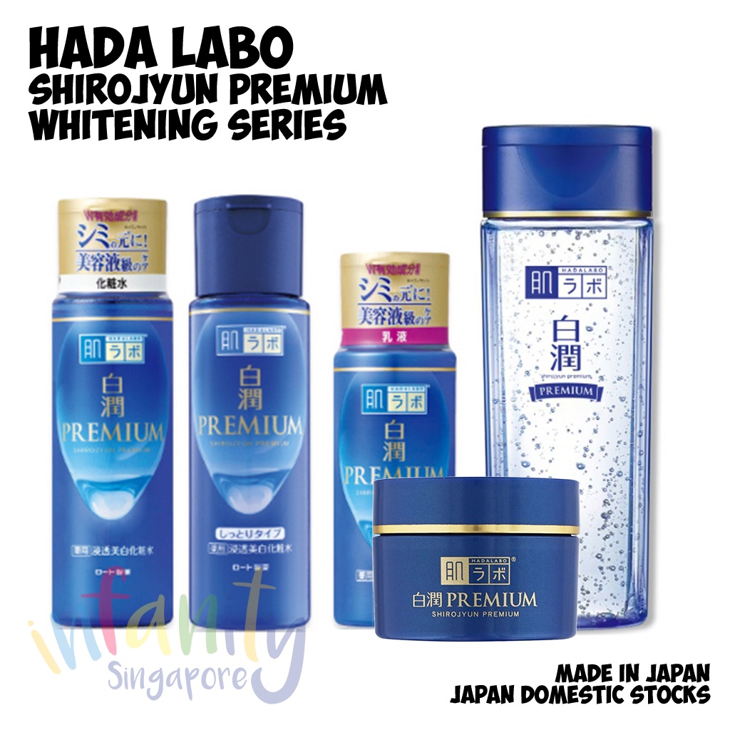 HADA LABO Shirojyun Premium Whitening Series | Shopee Singapore