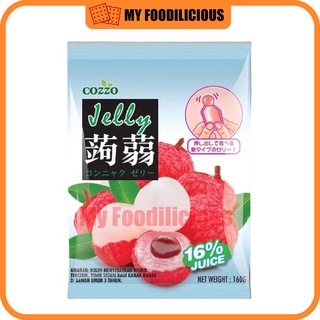 Cozzo Jelly Jushida Konnyaku Jelly Lychee Mango Blueberry Passion Fruit Pudding 160g | Shopee ...