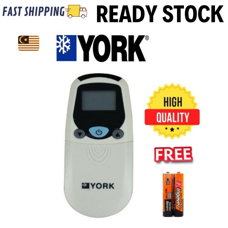 York Air Conditioner Remote Control | Shopee Singapore