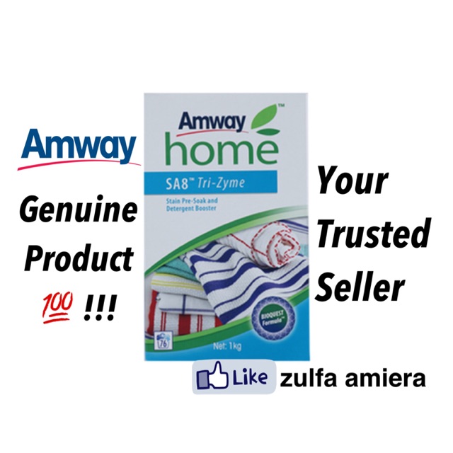 SA8 Tri-Zyme Stain Pre-Soak & Detergent Booster (1kg) | Shopee Singapore