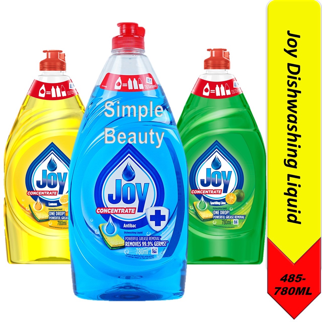 Joy Concentrated Dishwashing Liquid, 780ml | Shopee Singapore