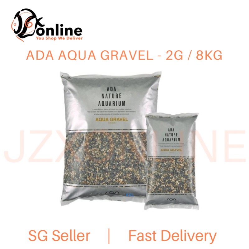 ADA Aqua Gravel - 2kg / 8kg | Shopee Singapore