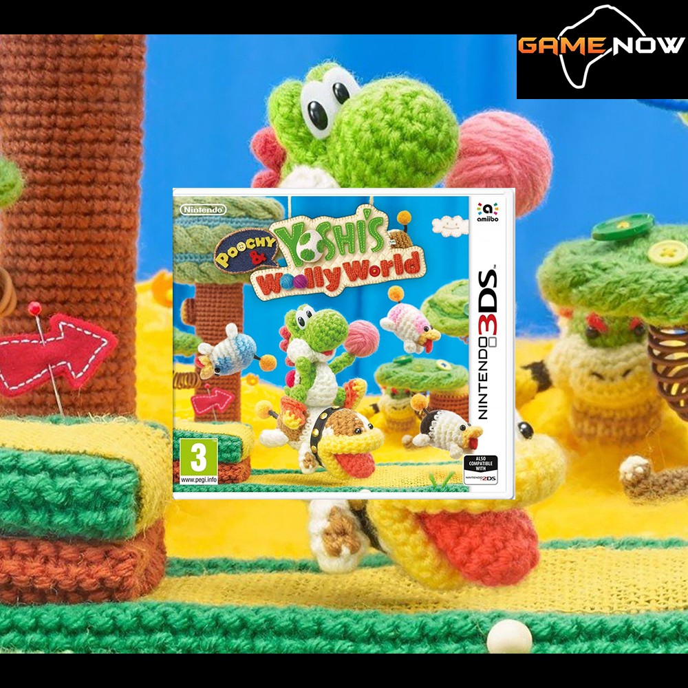 Poochy & Yoshi's Woolly World (3DS) | Shopee Singapore