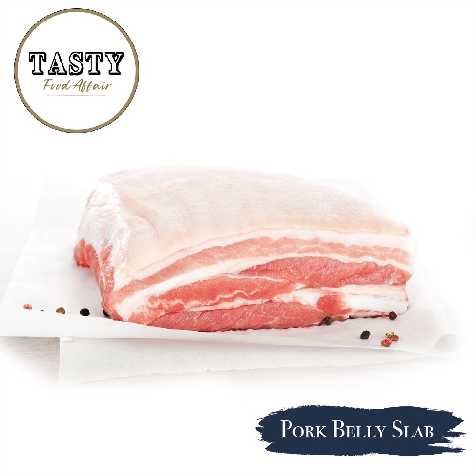 [Tasty Food Affair] Skin-On Pork Belly Slab | Shopee Singapore