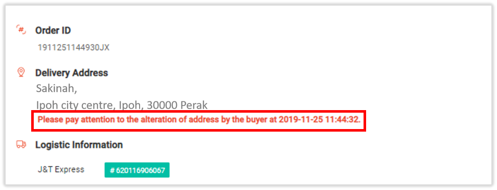 [Shipping & Logistics] How can a buyer change delivery address after ...