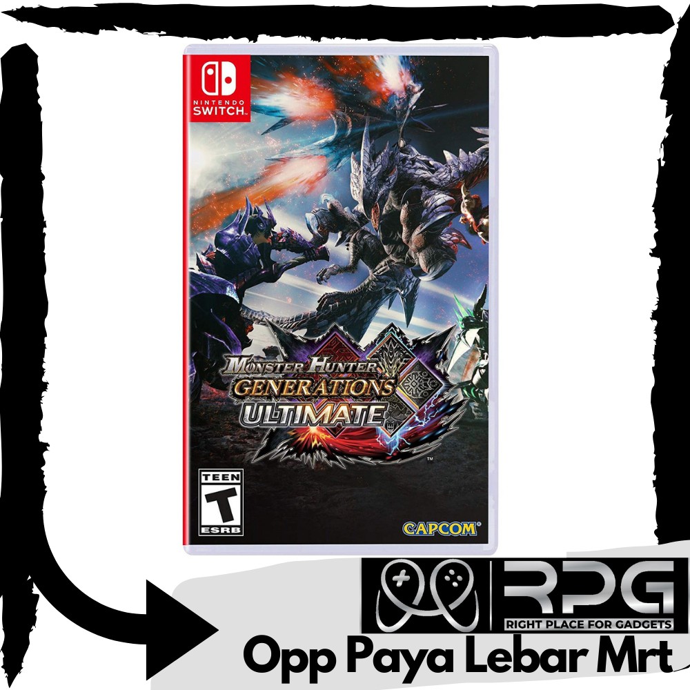 Monster Hunter Generations Ultimate (Nintendo Switch) | Shopee Singapore