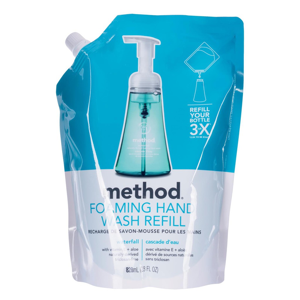 Method foaming hand wash refill - waterfall 828ml | Shopee Singapore