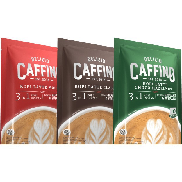 Caffino 200 gr Contents 10 Sachets @ 20 gr | Shopee Singapore