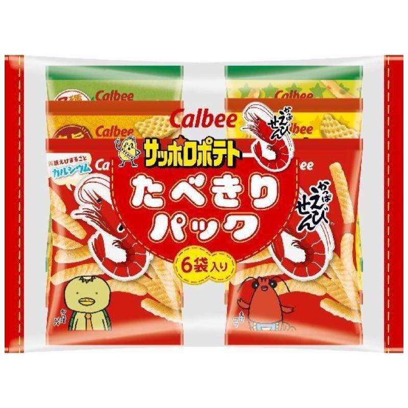 Calbee Kappa Ebisen & Sapporo Tadori Pack 60g [Japanese] | Shopee Singapore