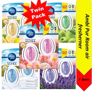 Ambi Pur Room Fresh Ultra Air Freshener, 2x7ml | Shopee Singapore