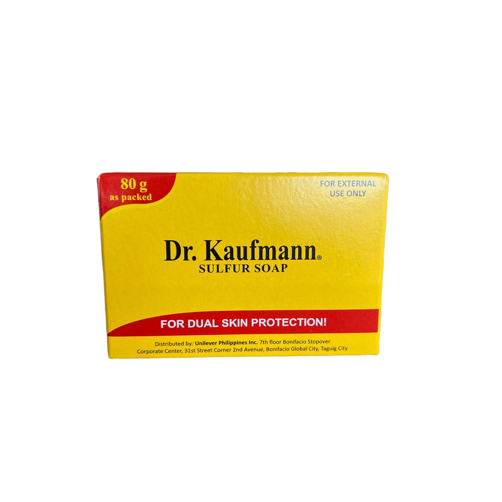DR KAUFMANN SULFUR SOAP FOR DUAL SKIN PROTECTION | Shopee Singapore