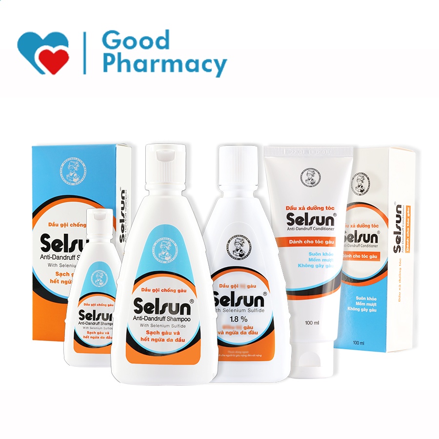 Selsun Anti-Dandruff Shampoo, Conditioner (1%; 1.8%) | Shopee Singapore
