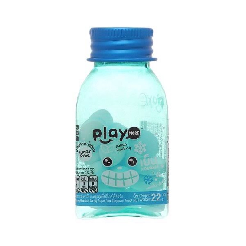 The Super Cool Mint Playmore Candy 22G Jar HSD 5 / 2024 | Shopee Singapore
