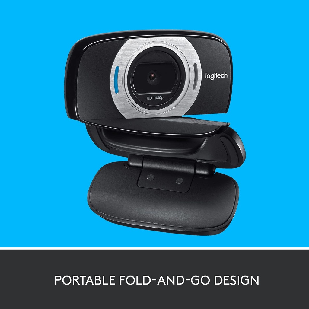Logitech Webcam C615 Fold & Go Full HD 1080P (web cam) | Shopee Singapore