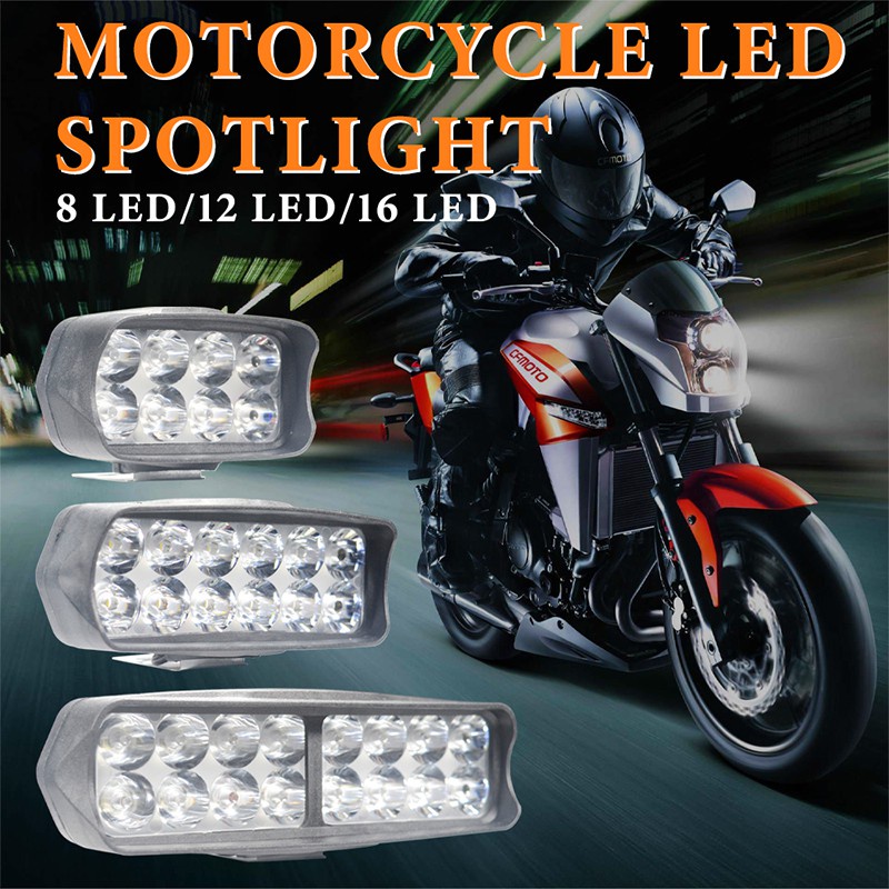 Motorcycle LED headlights fog lights electric car headlights waterproof ...