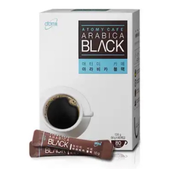 (SG Seller) Atomy Cafe Arabica Black Coffee 1.6gx20 Sticks /Halal ...