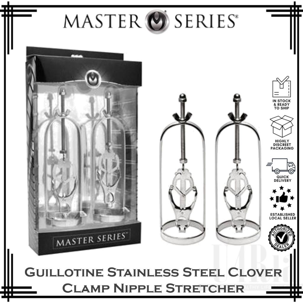 Master Series Guillotine Stainless Steel Clover Clamp Nipple Stretcher ...