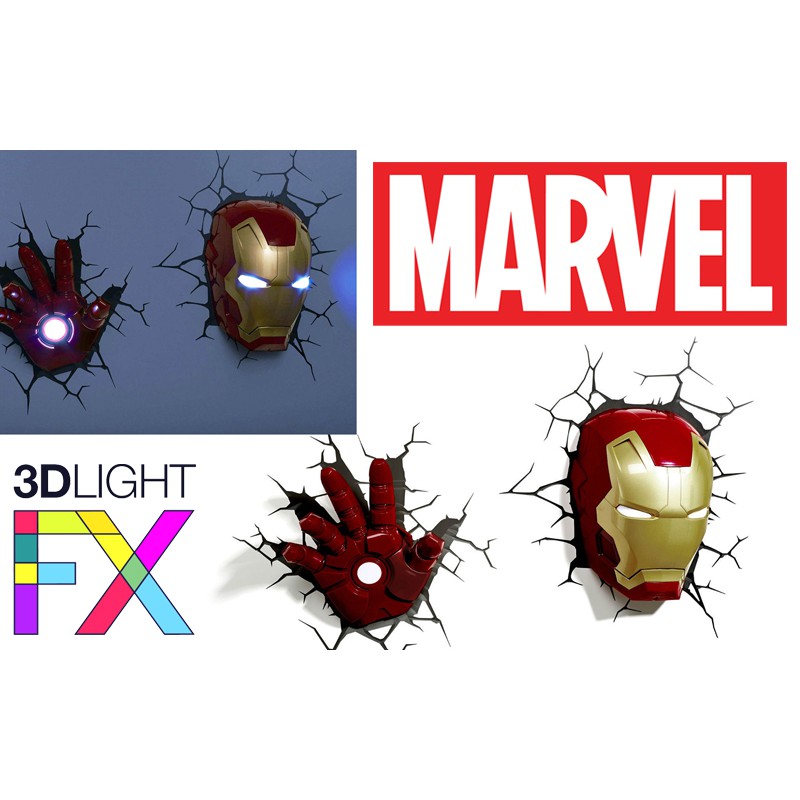 Iron Man 3d Deco Light
