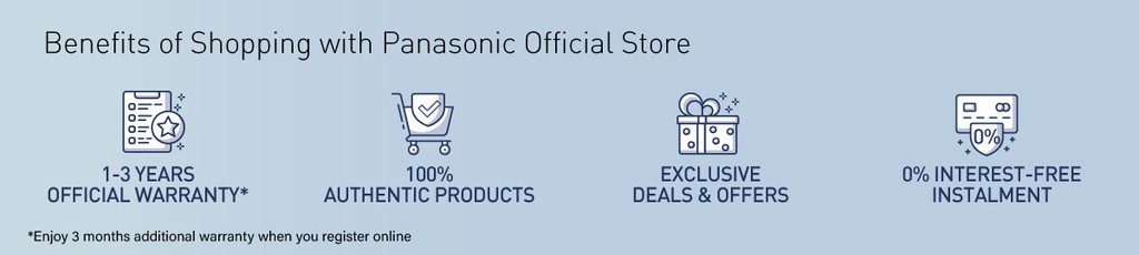 Panasonic Singapore Official Store, Online Shop Aug 2022 | Shopee Singapore
