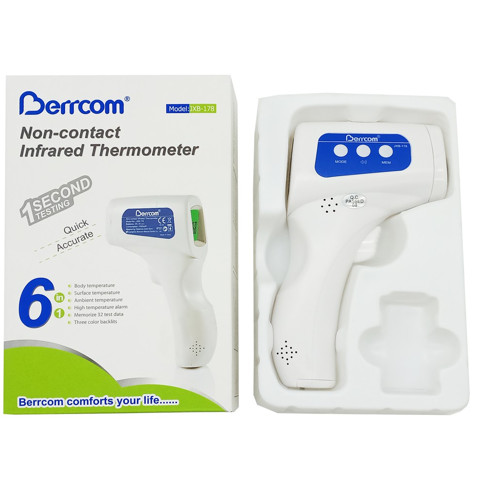 {SG In-Stock} Berrcom Infrared Non contact Frontal Temperature scan ...