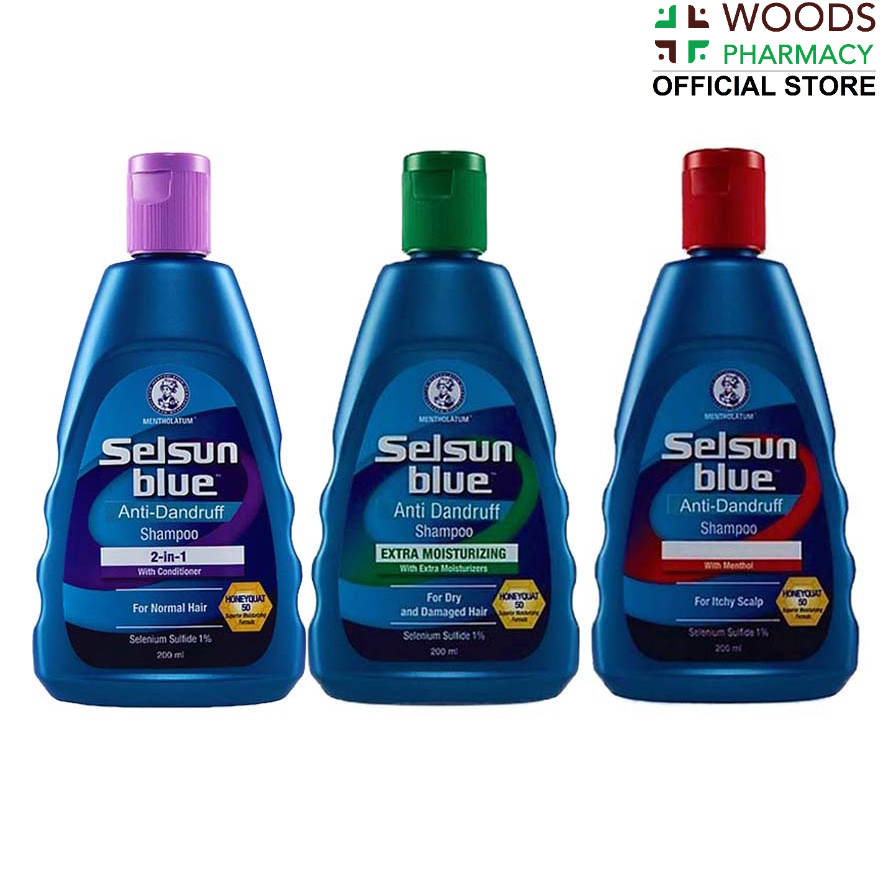 SELSUN Anti dandruff shampoo 200ml - 2in1 Shampoo with conditioner ...