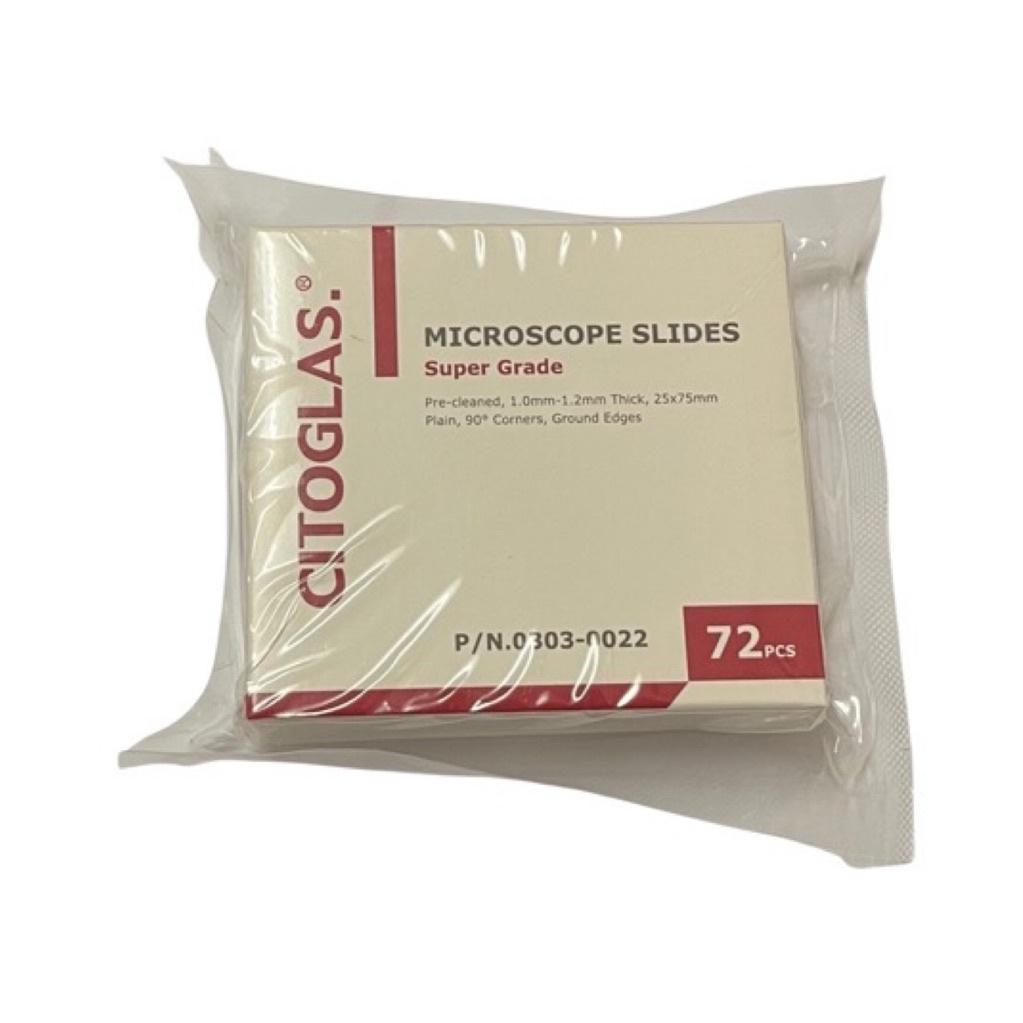{SG Ready Stock} Citotest Glass microscope slides 75 x 25mm (Box of 72 ...
