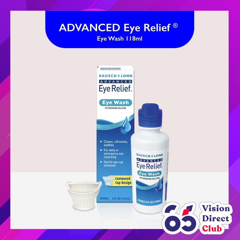Advanced Eye Relief Eye Wash 118ml | Shopee Singapore