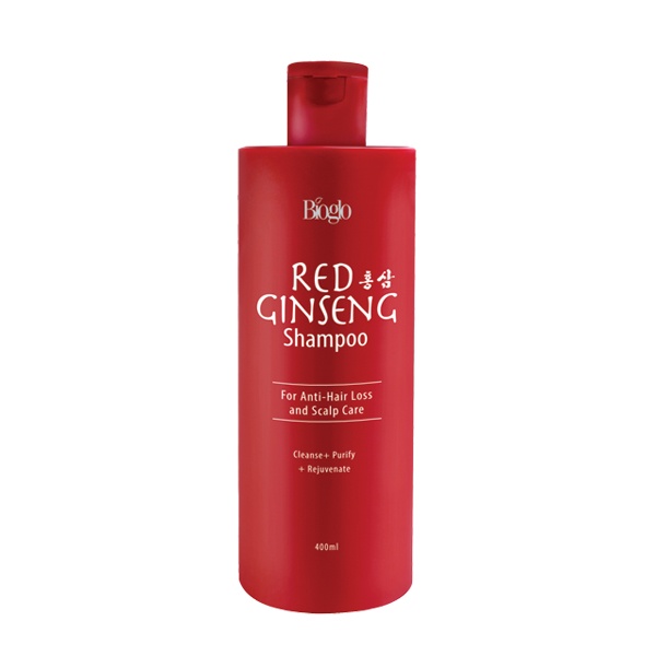 [Bioglo] Red Ginseng Shampoo 400ml - New!!!! | Shopee Singapore
