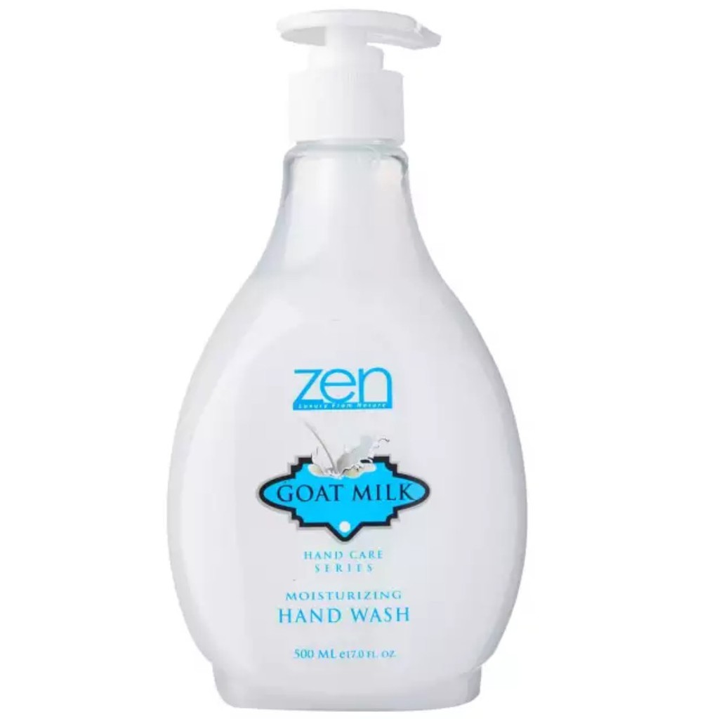 [ZEN] Goat Milk Hand Wash Antibacteria- 500ml (2 Bottles Promo ...