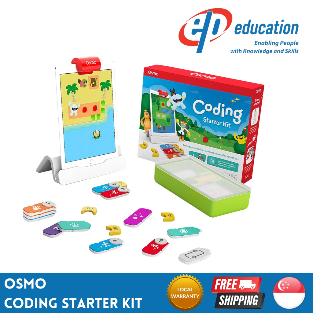 Osmo Coding Starter Kit for iPad - Educational Games STEM Toy Block ...