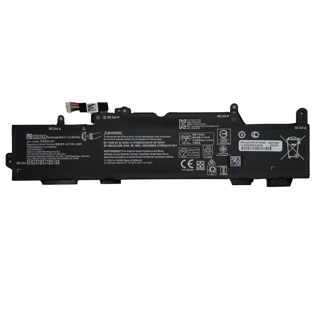 HP Elitebook Battery (Battery Model: SS03XL) | Shopee Singapore