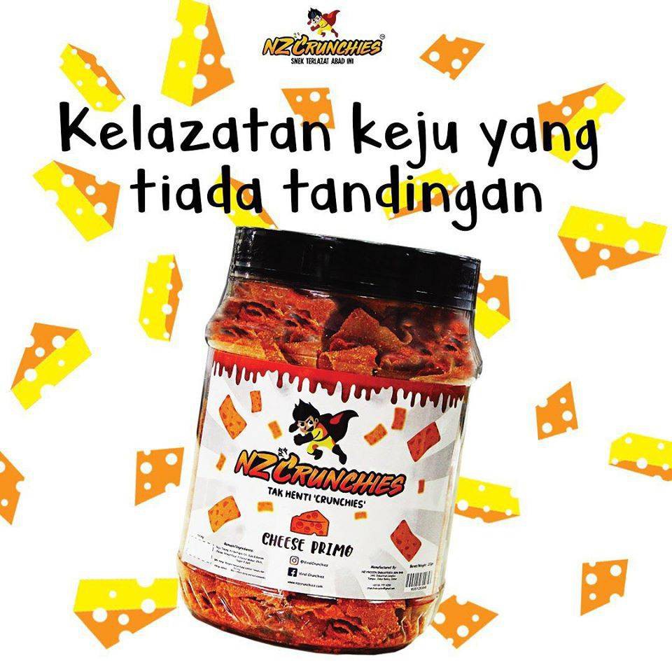 NZ CRUNCHIES SNACKS / POPIA SNACK KUDAP KUDAPAN 6 PERISA HEBAT SALTED ...