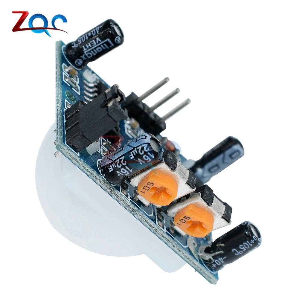 2pcs SR501 HC-SR501 Adjust IR Pyroelectric Infrared PIR module Motion ...