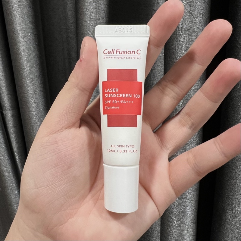 Cell FUSION C Laser / Clear Sunscreen 10ml | Shopee Singapore