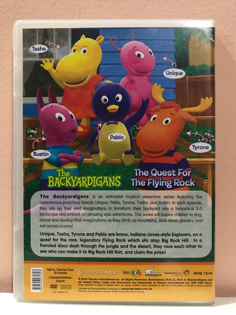 The Backyardigans The Quest For The Flying Rock