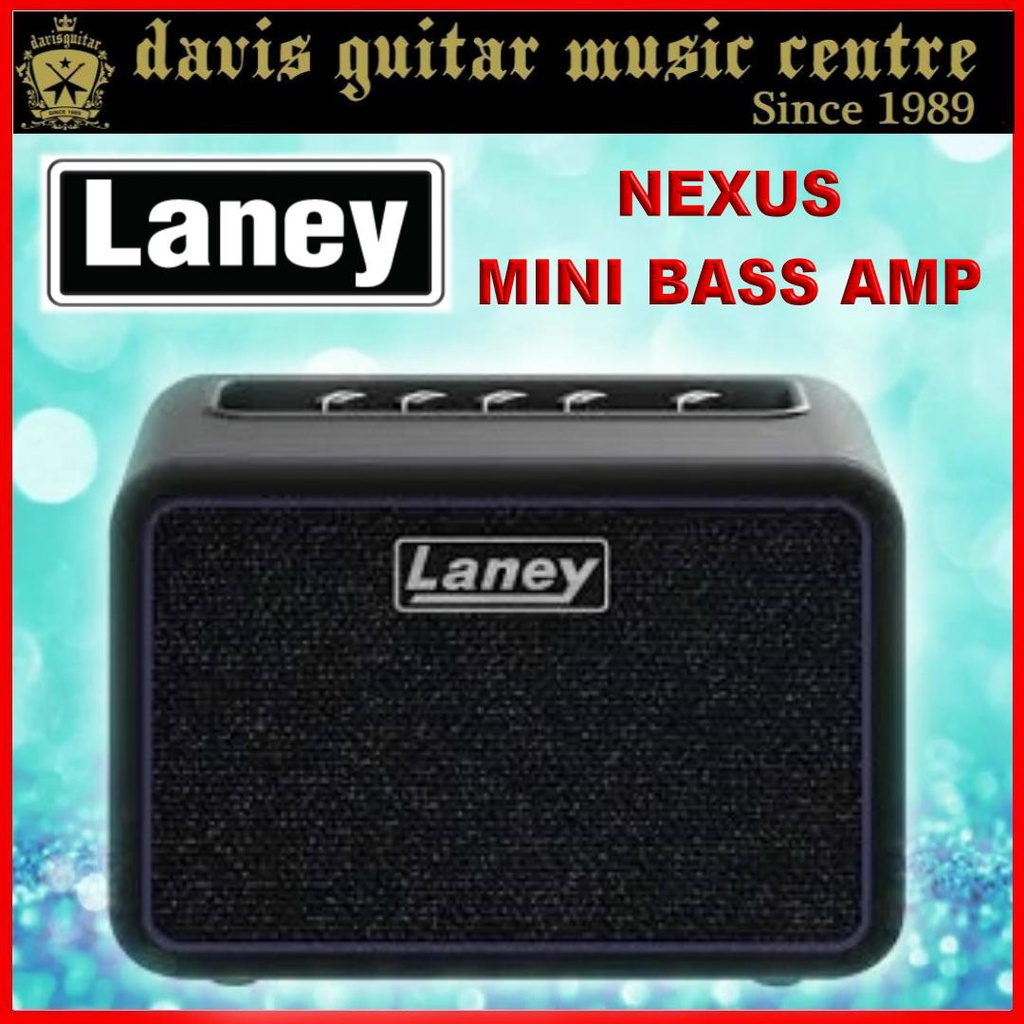 Laney Mini Nexus Bass Amplifier (Batteries Operated) | Shopee Singapore