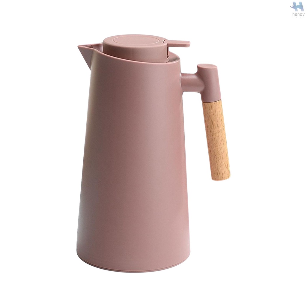 1L Thermal Coffee Carafe Double Walled Vacuum Coffee Pot Thermal Carafe ...
