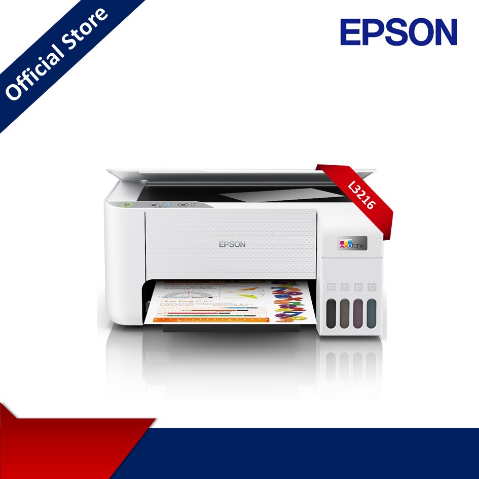 Epson EcoTank L3216 A4 All-in-One Ink Tank Printer | Shopee Singapore