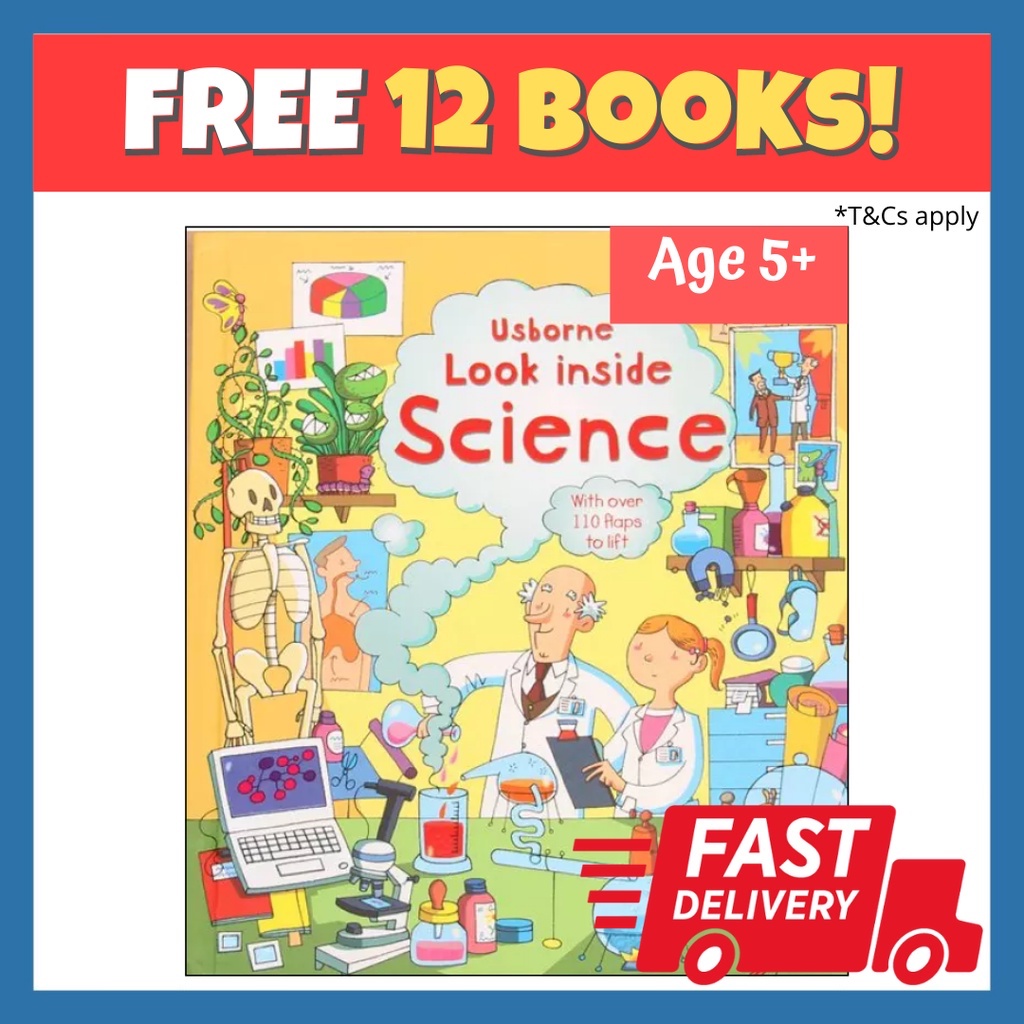 Usborne Look Inside Science [Children Educational Book] | Shopee Singapore