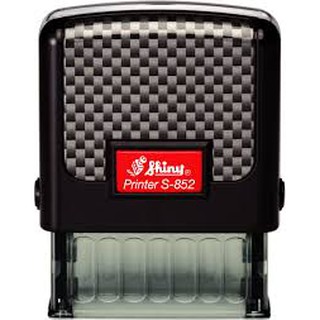 Shiny Self-inking Rubber Stamp - New Model ! S851 S852 S853 S854 S855 | Shopee Singapore