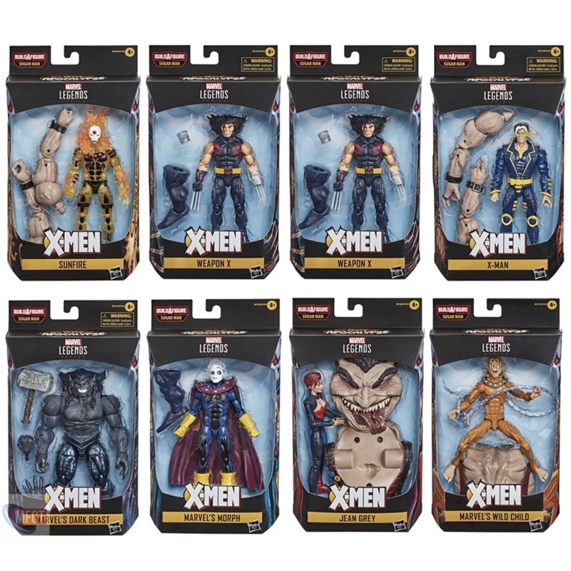 Marvel Legends Age of Apocalypse X-men Sugarman Sugar man Wolverine X ...