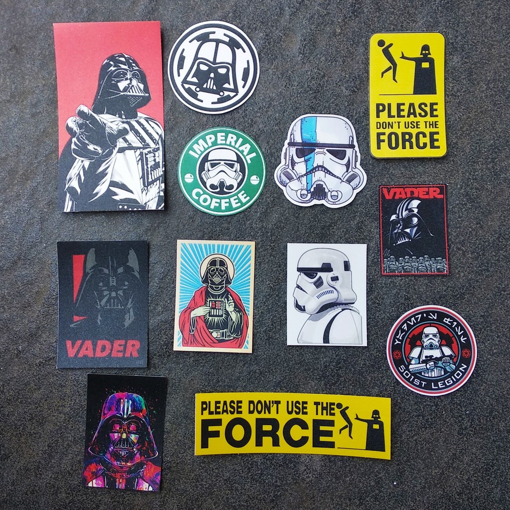 Starwars Stickers / Sticker Pack | Shopee Singapore