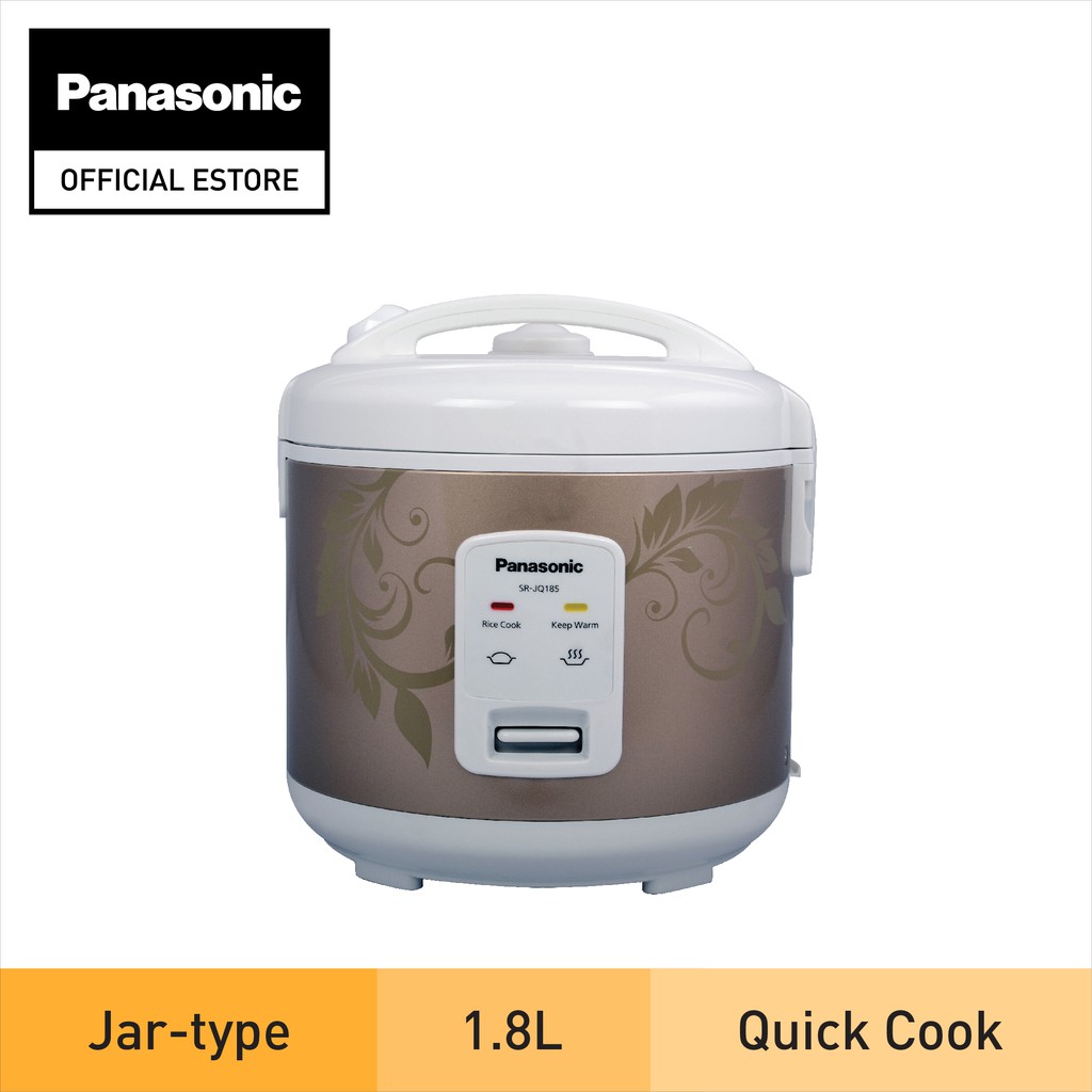 Panasonic Jar Warmer Rice Cooker 1.8L SR-JQ185NSH | Shopee Singapore