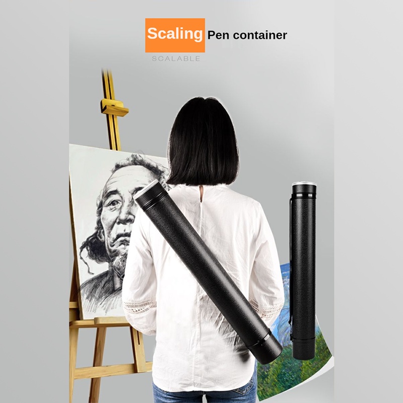 Oil painting tube plastic waterproof retractable painting tube plastic ...