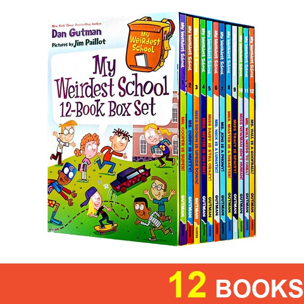 [SG Stock] My Weird School Season 4 - My Weirdest School Box Set (12 ...