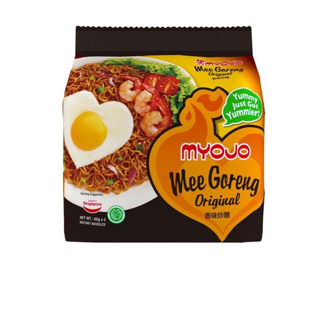 Myojo Mee Goreng Instant Noodles, 5 x 80g | Shopee Singapore