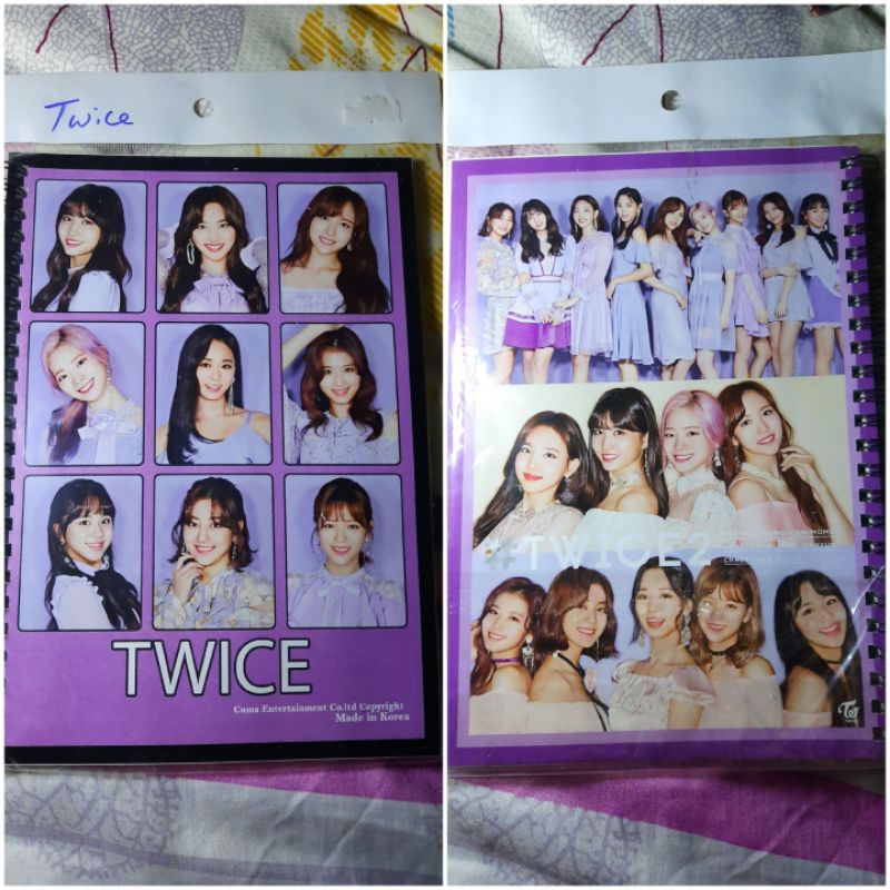 Kpop Twice Notebooks Nayeon Jeongyeon Momo Sana Jihyo Mina Dahyun ...